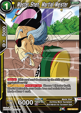 TB2-063 - Master Shen, Martial Meister | DBS CG Wiki | Fandom