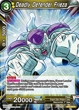 BT5-092 - Deadly Defender Frieza | DBS CG Wiki | Fandom