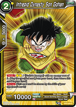 BT4-084 - Intrepid Dynasty Son Gohan | DBS CG Wiki | Fandom