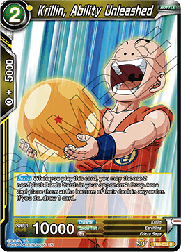TB3-052 - Krillin, Ability Unleashed | DBS CG Wiki | Fandom