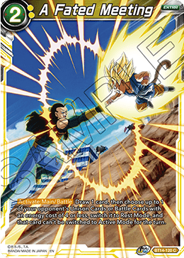 BT14-120 - A Fated Meeting | DBS CG Wiki | Fandom