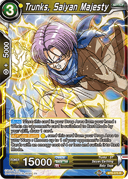 BT8-075 - Trunks, Saiyan Majesty | DBS CG Wiki | Fandom