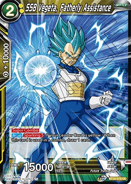 BT16-078 - SSB Vegeta, Fatherly Assistance | DBS CG Wiki | Fandom