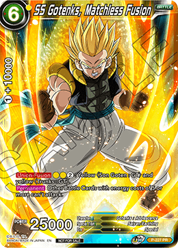 P-227 - SS Gotenks, Matchless Fusion | DBS CG Wiki | Fandom