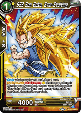 BT8-069 - SS3 Son Goku, Ever-Evolving | DBS CG Wiki | Fandom