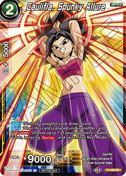 P-180 - Caulifla, Spunky Allure | DBS CG Wiki | Fandom