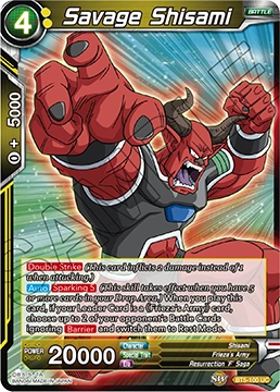 BT5-100 - Savage Shisami | DBS CG Wiki | Fandom
