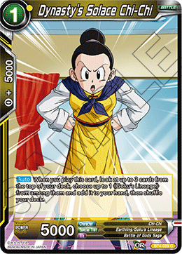 BT4-089 - Dynasty's Solace Chi-Chi | DBS CG Wiki | Fandom