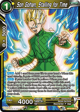 BT12-091 - Son Gohan, Stalling for Time | DBS CG Wiki | Fandom