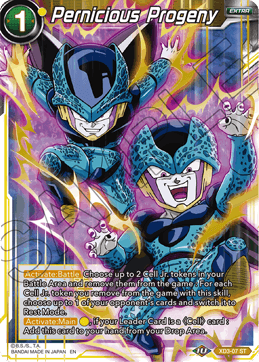 XD3-07 - Pernicious Progeny | DBS CG Wiki | Fandom