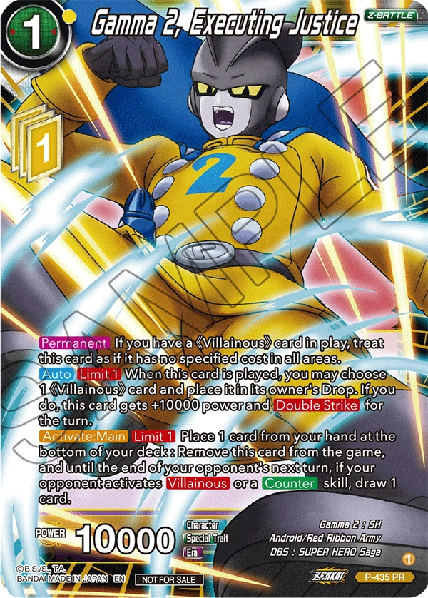P-435 - Gamma 2, Executing Justice | DBS CG Wiki | Fandom