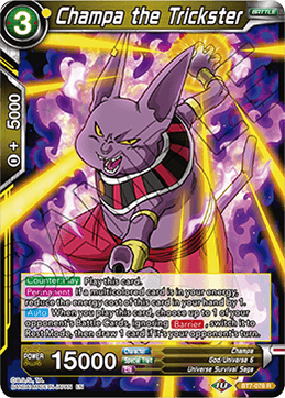 BT7-078 - Champa the Trickster | DBS CG Wiki | Fandom