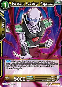 BT5-099 - Vicious Lackey Tagoma | DBS CG Wiki | Fandom