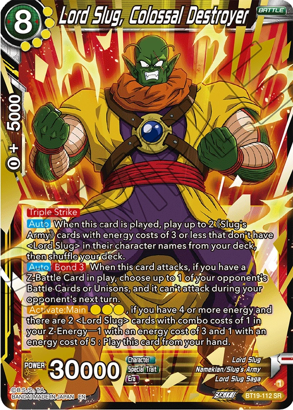 BT19-112 - Lord Slug, Colossal Destroyer | DBS CG Wiki | Fandom