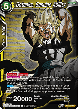 P-239 - Gotenks, Genuine Ability | DBS CG Wiki | Fandom