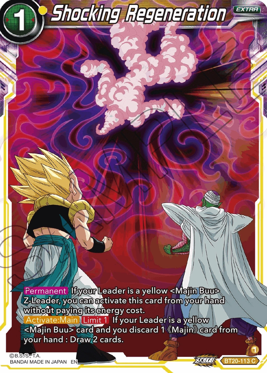 BT20-113 - Shocking Regeneration | DBS CG Wiki | Fandom