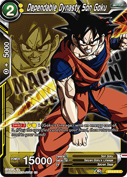 BT4-078 - Dependable Dynasty Son Goku | DBS CG Wiki | Fandom