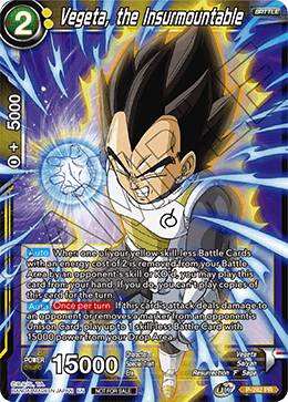P-282 - Vegeta, the Insurmountable | DBS CG Wiki | Fandom
