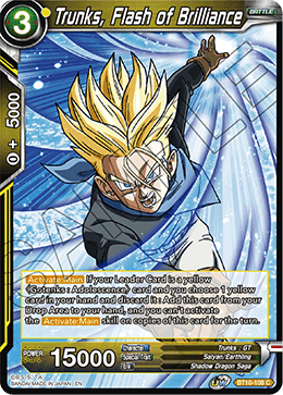 BT10-108 - Trunks, Flash of Brilliance | DBS CG Wiki | Fandom