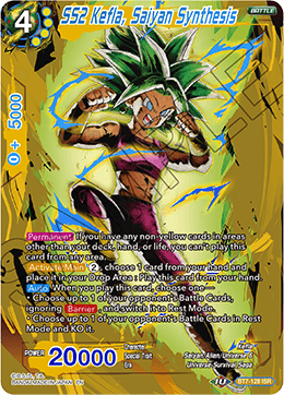 BT7-128 - SS2 Kefla, Saiyan Synthesis | DBS CG Wiki | Fandom