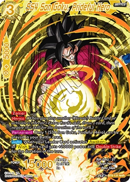 BT8-131 - SS4 Son Goku, Prideful Hero | DBS CG Wiki | Fandom