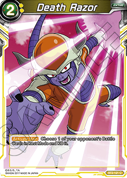 BT2-121 - Death Razor | DBS CG Wiki | Fandom