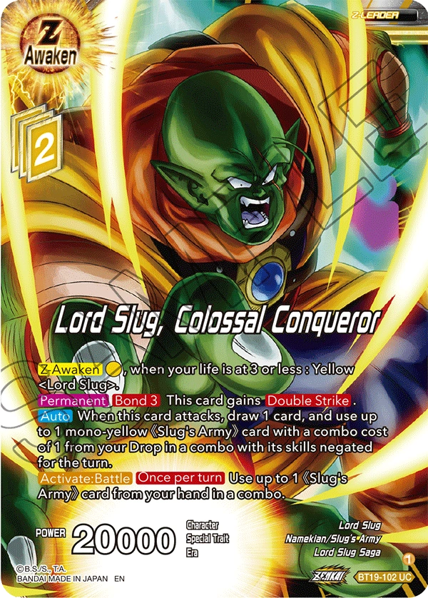 BT19-102 - Lord Slug, Colossal Conqueror | DBS CG Wiki | Fandom