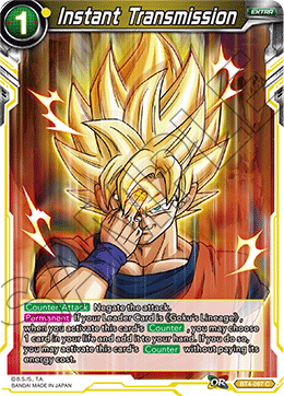 BT4-097 - Instant Transmission | DBS CG Wiki | Fandom