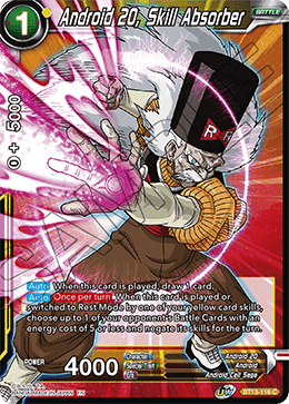 BT13-116 - Android 20, Skill Absorber | DBS CG Wiki | Fandom