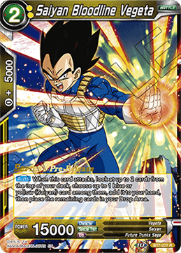BT7-077 - Saiyan Bloodline Vegeta | DBS CG Wiki | Fandom