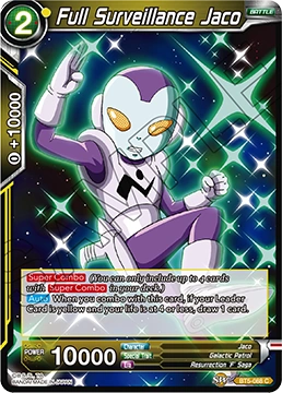 BT5-088 - Full Surveillance Jaco | DBS CG Wiki | Fandom