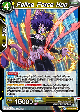 DB2-121 - Feline Force Hop | DBS CG Wiki | Fandom