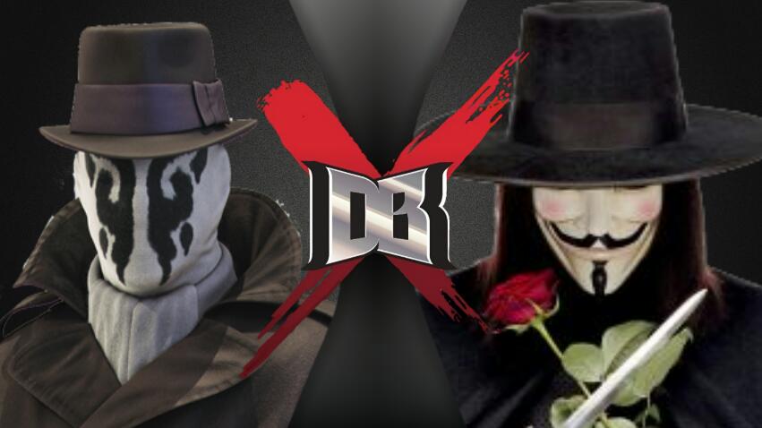 Rorschach Vs V Dbx Fanon Wikia Fandom