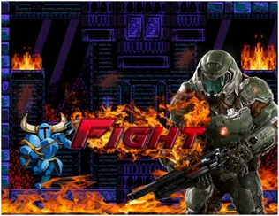 Shovel Knight vs Doomslayer | DBX Fanon Wikia | Fandom
