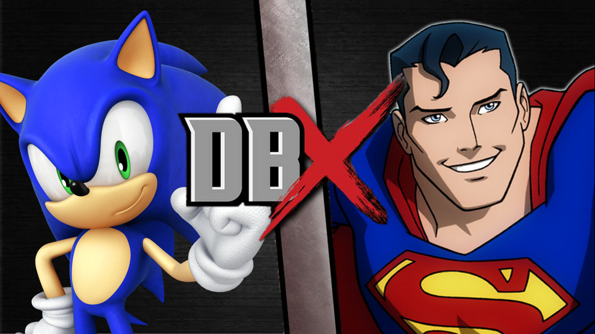 Sonic Vs Superman Dbx Fanon Wikia Fandom