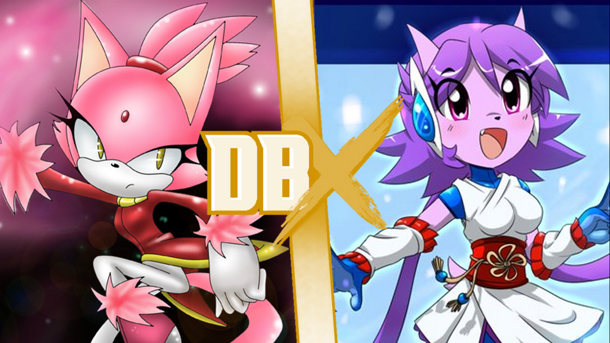 Blaze Vs Lilac Dbx Fanon Wikia Fandom