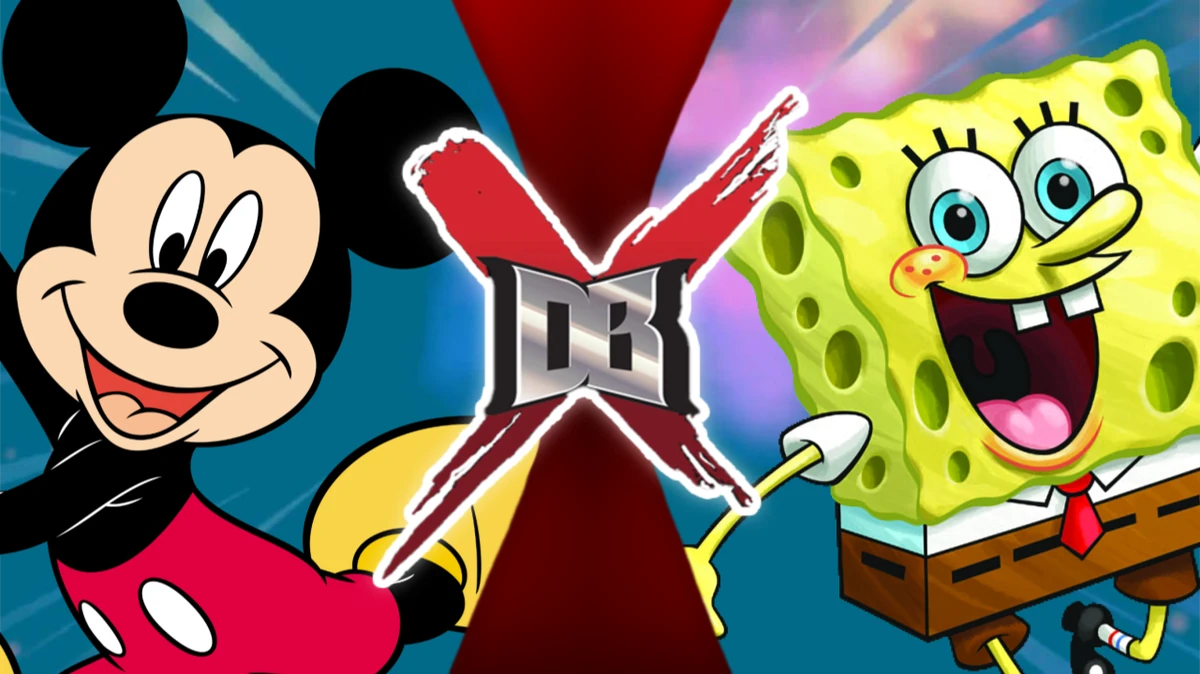 Mickey Mouse Vs. SpongeBob SquarePants | DBX Fanon Wikia | Fandom