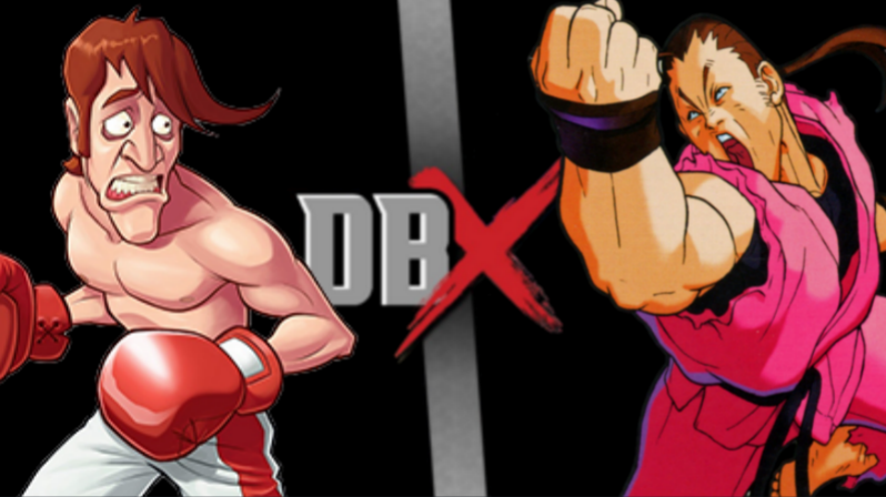 Dan Hibiki Vs Glass Joe Dbx Fanon Wikia Fandom