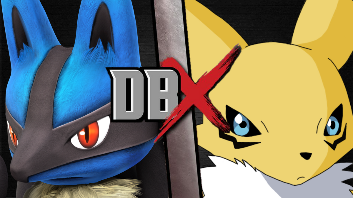 Lucario Vs Renamon Dbx Fanon Wikia Fandom