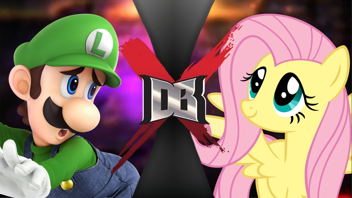 Luigi vs Fluttershy | DBX Fanon Wikia | Fandom