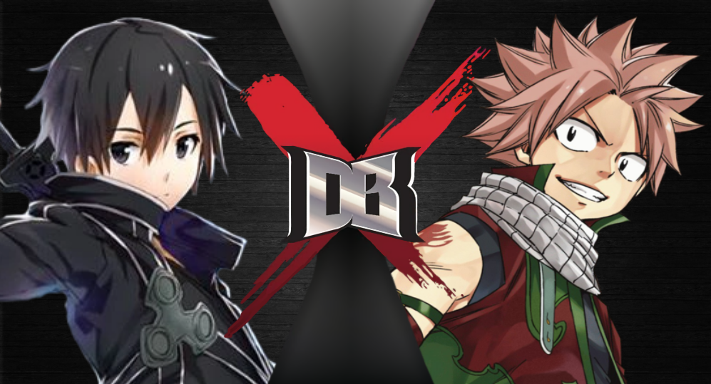 Kirito Vs Natsu Dbx Fanon Wikia Fandom
