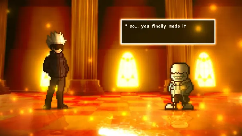 Satoru Gojo vs Sans The Skeleton | DBX Fanon Wikia | Fandom