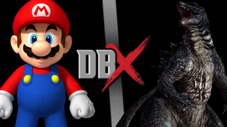 Mario Vs. Godzilla | DBX Fanon Wikia | Fandom