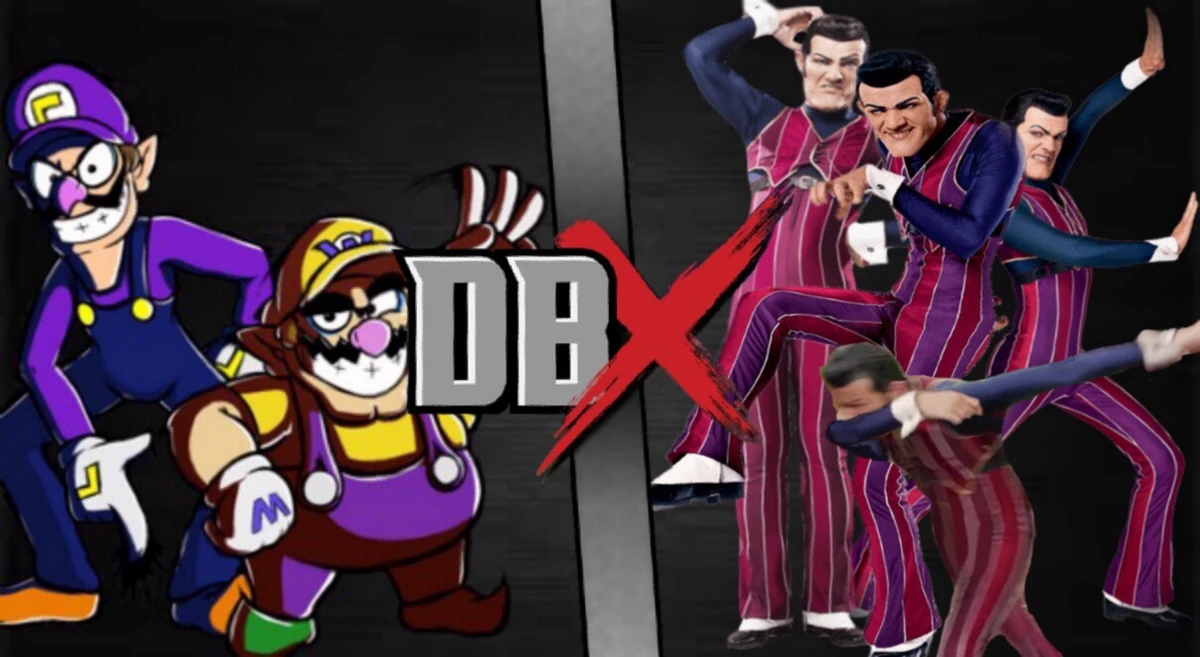 Wario and Waluigi vs Robbie Rotten and his Clones | DBX Fanon Wikia ...