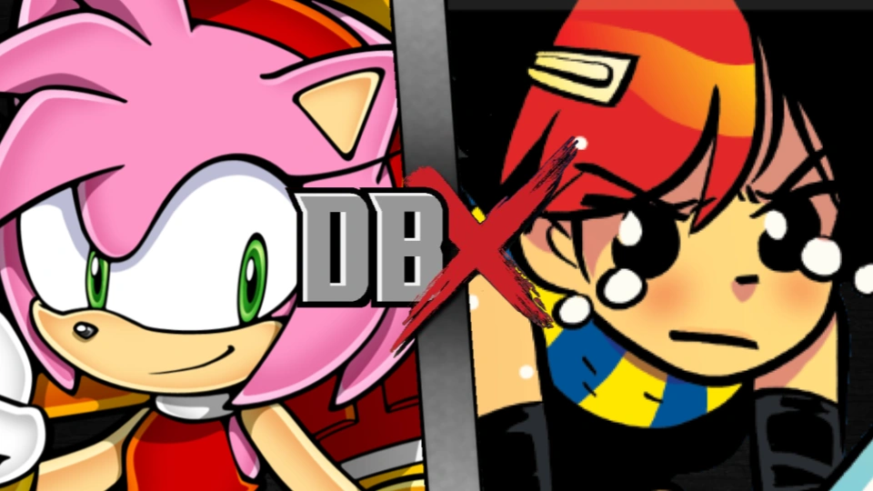 Amy Rose vs. Knives Chau | DBX Fanon Wikia | Fandom