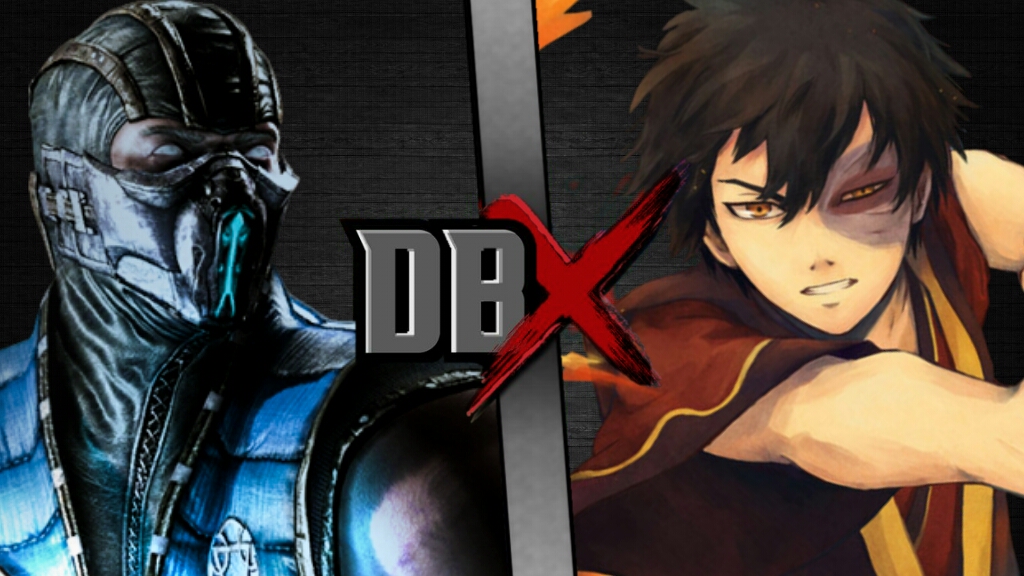 Sub Zero Vs Zuko Dbx Fanon Wikia Fandom
