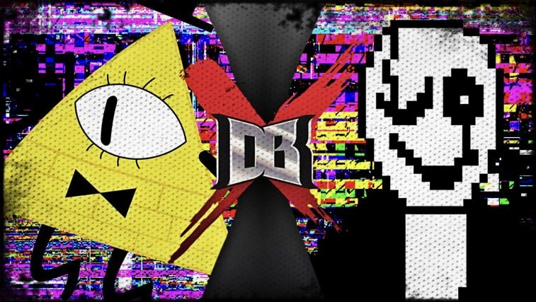 Bill Cipher VS W.D. Gaster (Gravity Falls VS Undertale) | DBX Fanon ...
