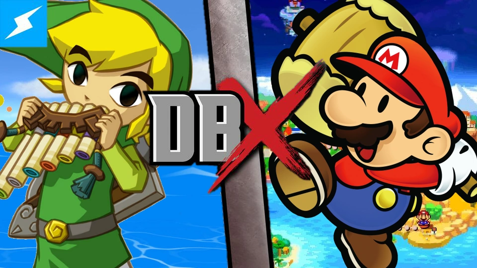 Toon Link Vs Paper Mario | DBX Fanon Wikia | Fandom