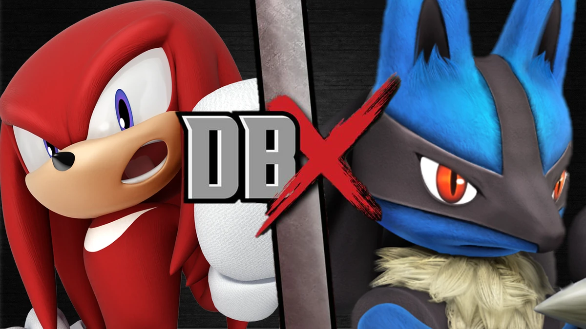 Knuckles vs Lucario | DBX Fanon Wikia | Fandom