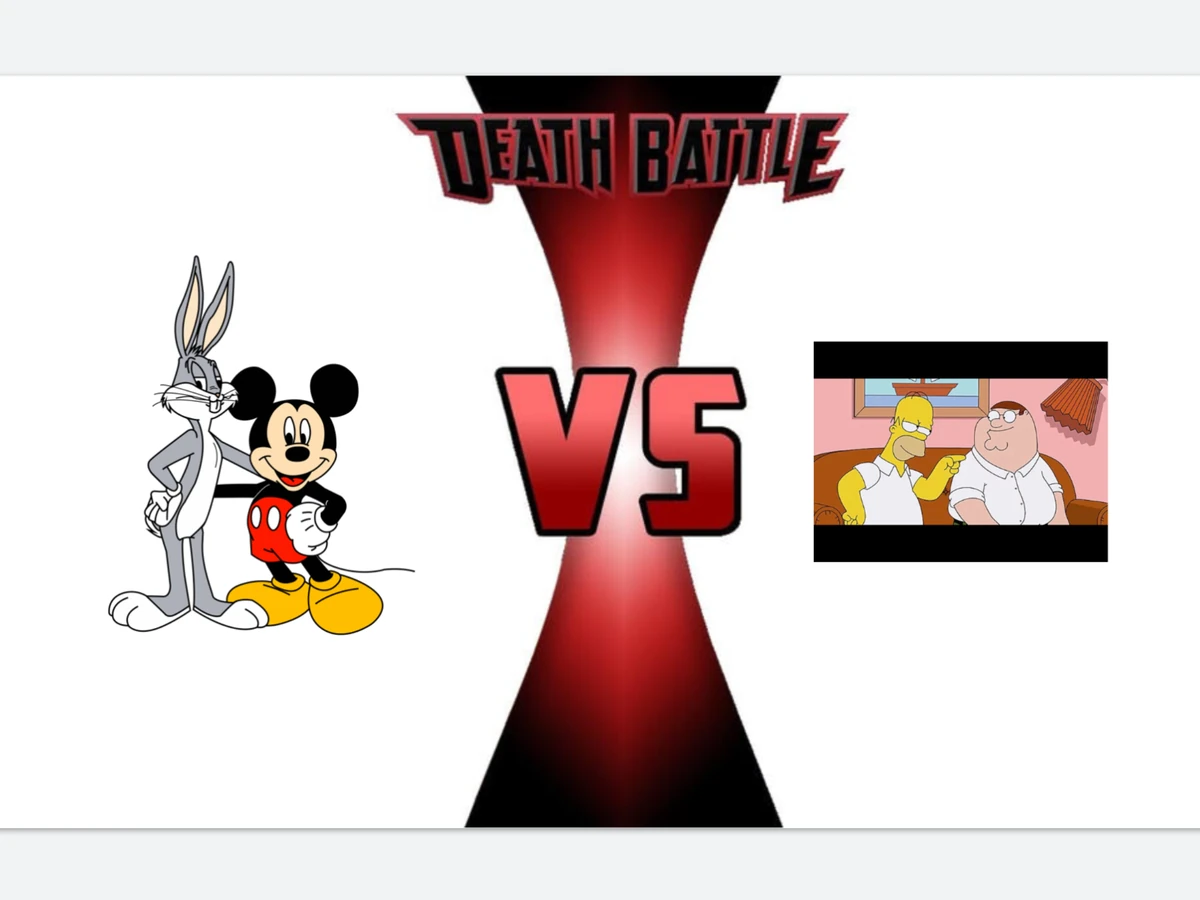 Mickey and Bugs vs Homer Simpson and Peter Griffin | DBX Fanon Wikia ...